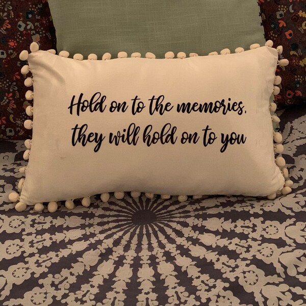 Personalized Pillow, Customize Pillow Words and Letters, Address Pillow ...