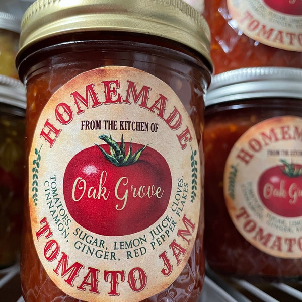 Homemade Tomato Sauce Labels, Pasta Sauce Labels, Pasta Sauce Canning ...