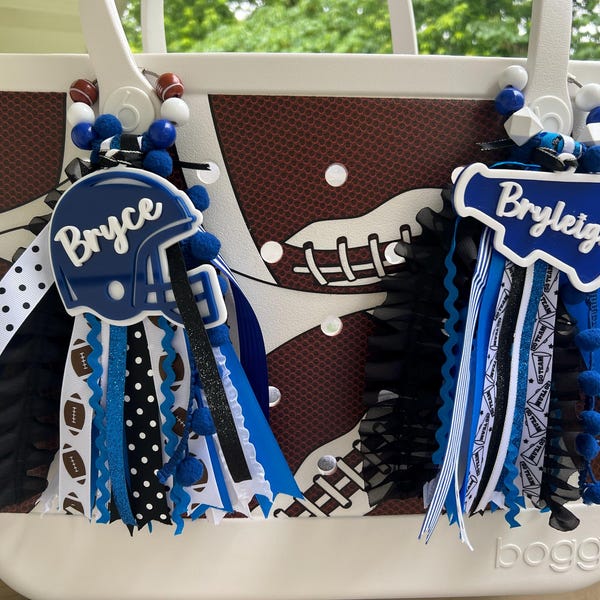 Personalized Custom Softball Bag Tag, Bogg Bag, Sports Bag Charm ...
