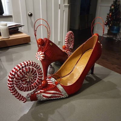 CUSTOM ORDER Witch Shoes Finish in Your Perfect Colors for Halloween ...