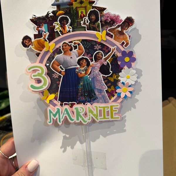 Encanto Cake Topper, Encanto Party Decor - Etsy