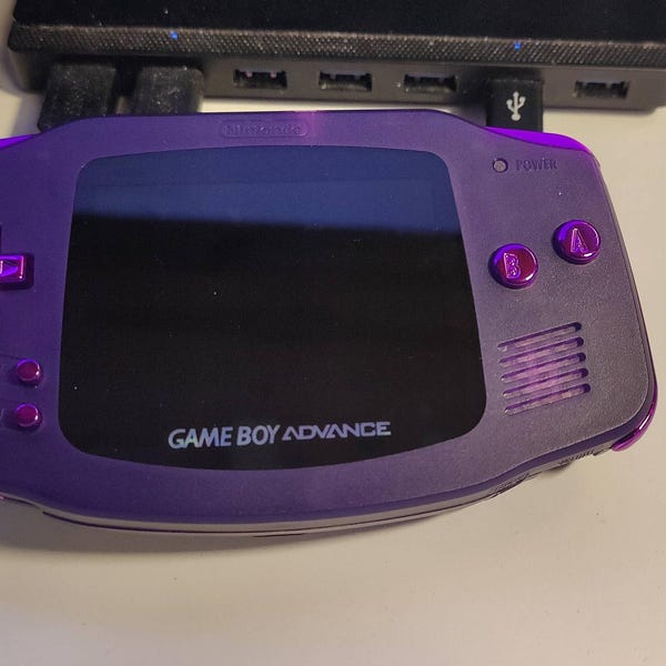Enshū Edition Game Boy Advance IPS M2 | Lime Green-pink Buttons | USB-C ...