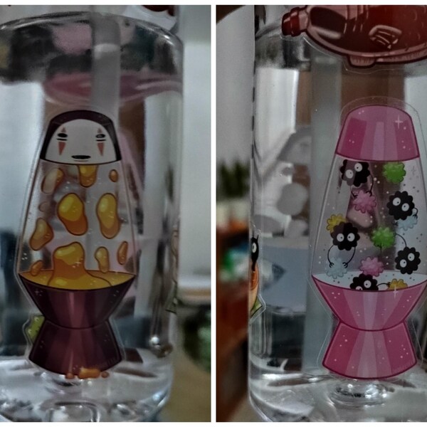 Japanese Fantasy Lava Lamp Stickers: Fire Demon, Candy Sprites ...