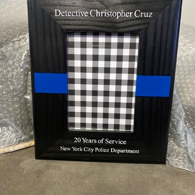 Personalized Police Officer Gift, Personalized Police Officer Frame ...