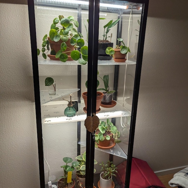 Milsbo Tall (V2**) 4 Piece Acrylic Shelf Set for IKEA Greenhouse ...