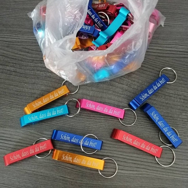 Custom Bottle Opener Keychain Key Rings Bride Squad Wedding Invitation ...