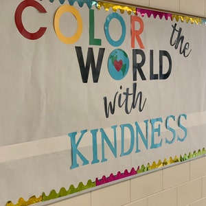 Teacher Ready Made Bulletin Board Be Brave Be Kind Be a Friend | Etsy