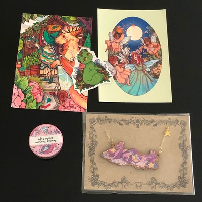 Enchanted Forest Postcard Prints - Etsy