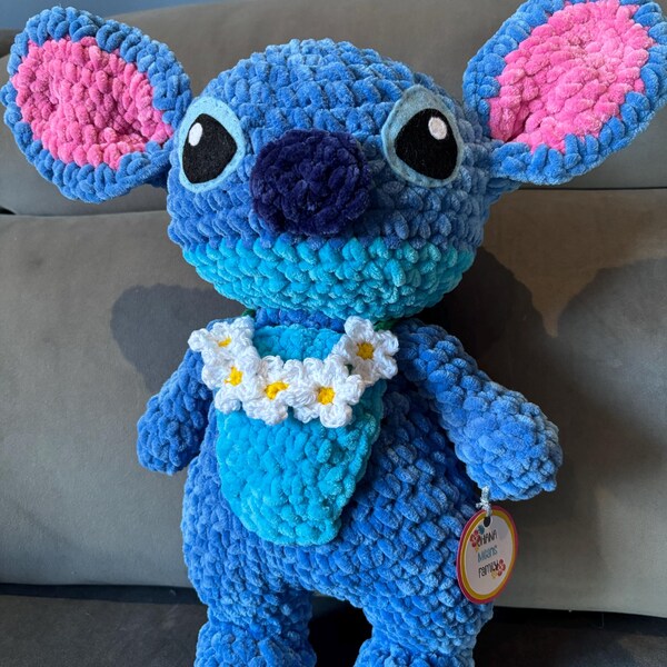 Crochet Blue Alien Pattern, Koala Crochet , Plush Toy, English and ...