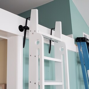 BLACK Ladder Hardware Kit Makes Your Ladder STAND UP Powder-coated ...