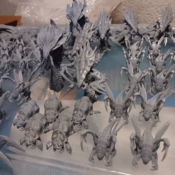 Arcridinid Runners (6 Poses) | Tabletop Miniatures - Etsy