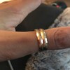 Super Thick Stackable 14k Gold Filled Ring, Gold Ring, Stackable Ring ...