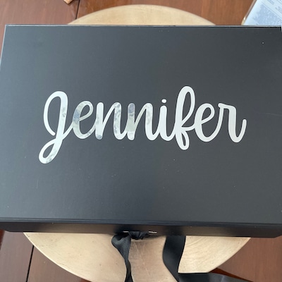 Personalized Luxury Name Gift Box Bridesmaids Proposal - Etsy