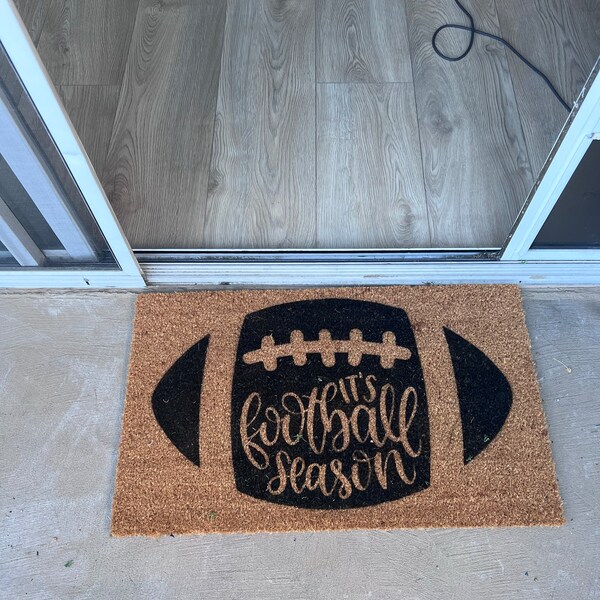 It’s Football Season | Game Day| College Football | NFL | Door Mat ...