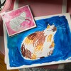 Cat Card - Etsy