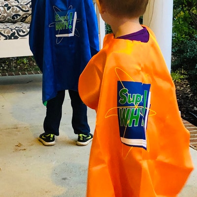 Plain Reversible Red and Blue Superhero Cape - Etsy