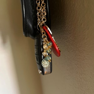 Butterfly Lily Purse Charm Crystal Bag Jewelry Purse Dangle Calla Lily ...