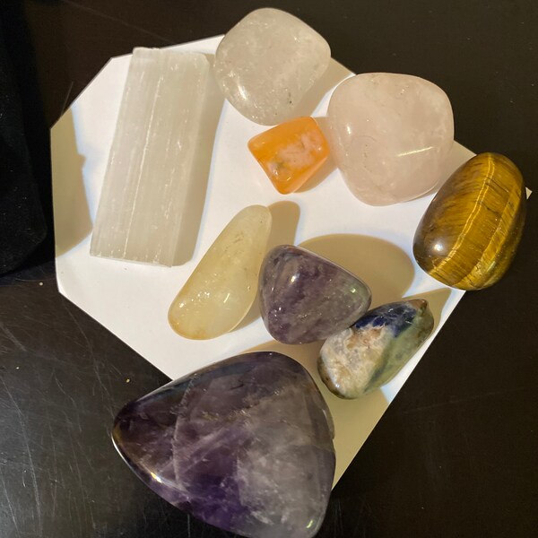 Mini Chakra Bag, Small Chakra Set, Beginners Chakra Set, Crystal Gift ...