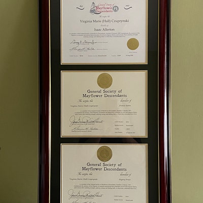 Triple Diploma Frame Certificate Frames University College Plaque ...