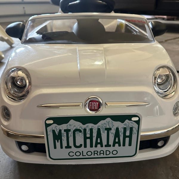 Custom Colombian License Plate for Cars, Trucks, Motorcycles, Bicycles ...