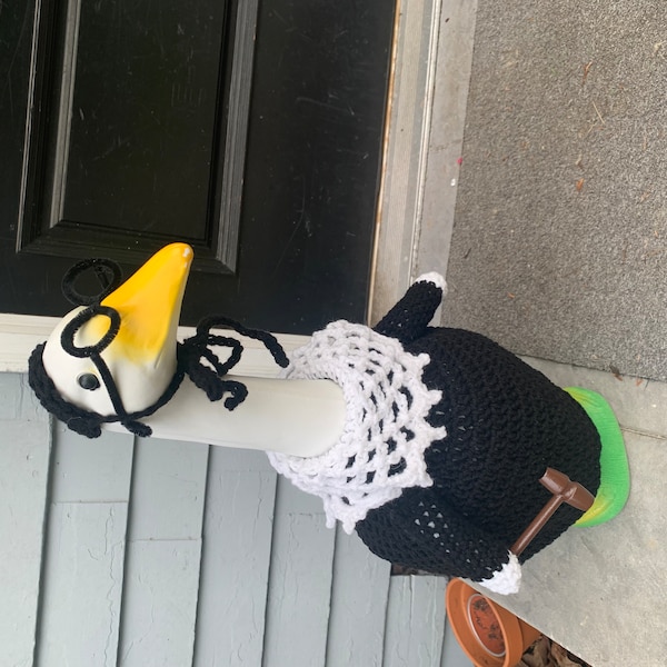 Justice Ginsburg Goose Geese Outfit Crochet Federal Judge Lawn Goose ...