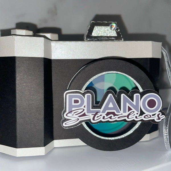 3D Camera Box - Paper Craft Camera for Candy - Photograph Photographer ...