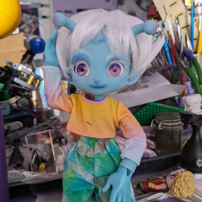 DIGITAL .STL Alien Kabbit Pre-supported Files for SLA Printing 26-28cm ...