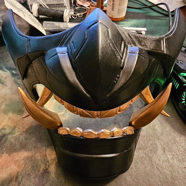 Tengu Mask Wearable or Decorative 3D Printed Resin Painted and Sealed ...