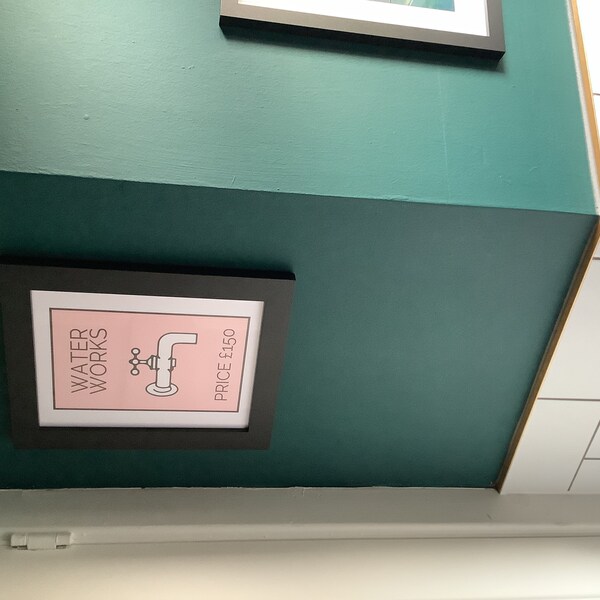 Waterworks Bathroom Print, Bathroom Decor, Bathroom Accessories ...