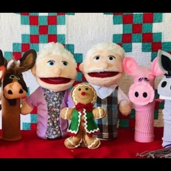 Monarch Butterfly Sock Puppet. Professionally Sewn, Handmade, Couture ...