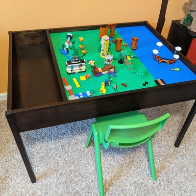 Building Bricks Activity Table Plans - Etsy