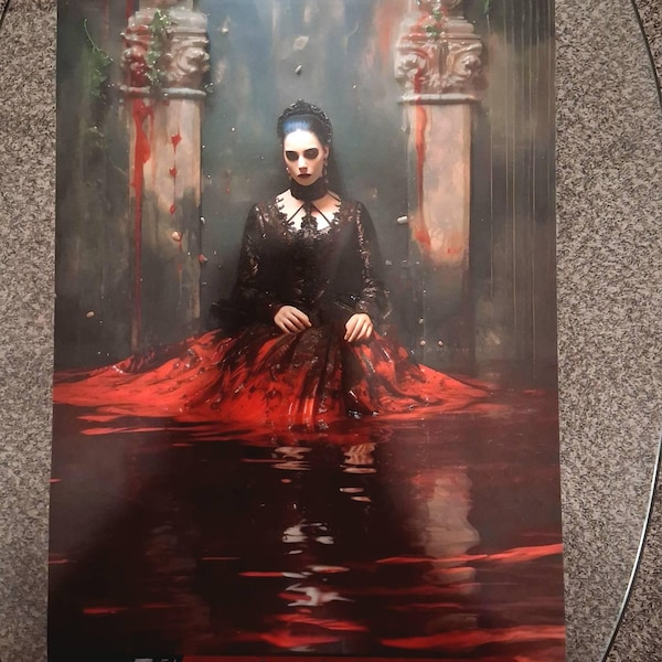 A Gothic Rendezvous, Dark Romance, Gothic Valentines, Gothic Gift, Dark ...