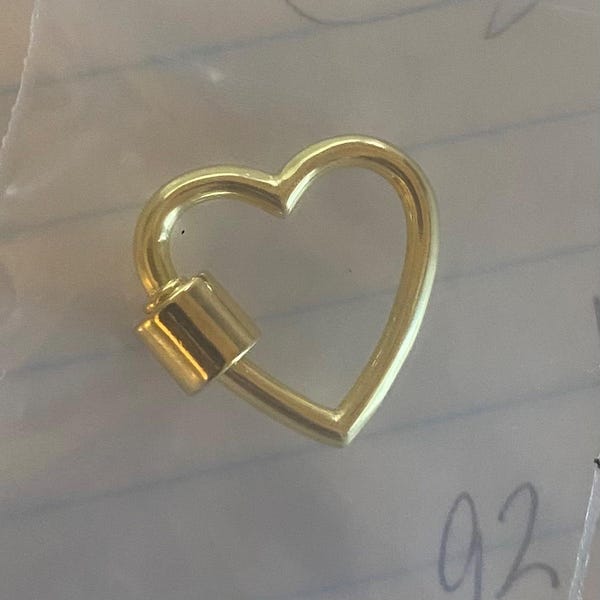 Gold Paperclip Chains, 18K Gold Filled Oval Chains, Ring Clasp Chains ...