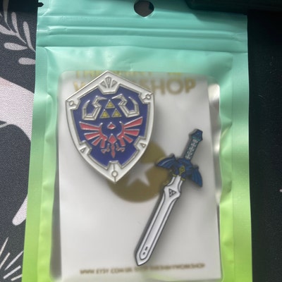 Korok Pin, Legend of Zelda Leaf Fashion, TOTK BOTW Style, Badge Metal ...