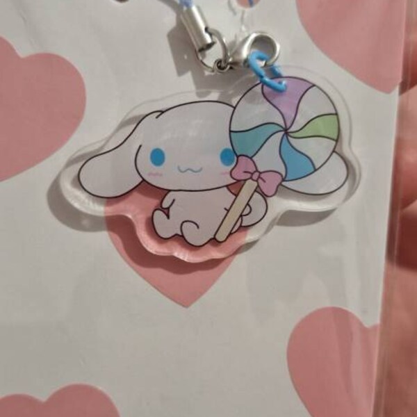 BTS BT21 Style Acrylic Keychain Keyring Phonecharm Cute Anime Cartoon ...