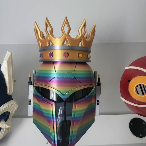 King and Queen Crowns STL 3D Print File - Etsy
