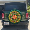 Peacock Feather Crochet Steering Wheel Cover - Etsy