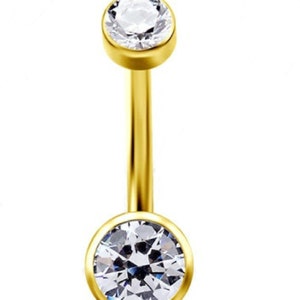 Titanium Conch Ring With One Side Swarovski Jewelled Cz Micro | Etsy