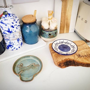 Micro Ceramic Mug Necklace, Various, Rustic Mini Pottery Teacup Pendant ...