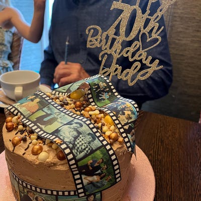 10pcs Blue Butterfly Cake Topper Set With Wire Sticks and Glue Dots ...