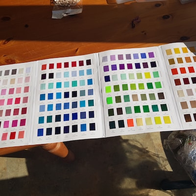 Colourfullife, Physical COLOR CHART, Polyester Grosgrain Ribbon, 196 ...