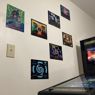 Mario Bros. Arcade Game Marquee, Bezel, Screenshot & Control Panel 8x12 ...