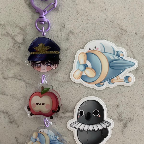 Obey Me! Shall We Date Chibis Stickers 1 & 2 | Mammon, Lucifer, Asmo ...