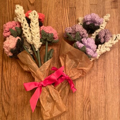 Crochet Rose Pattern Crochet Roses Rose Pattern Crochet Flower Pattern - Etsy