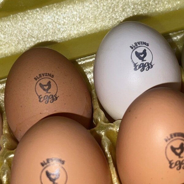 Mini Egg Stamp Homesteading Farm Stamp Egg Marking Egg Stamper Egg ...