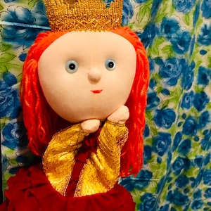 Ruby the Phoenix Firebird Hand Puppet - Etsy