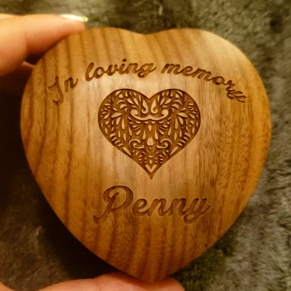 Personalised Keepsake Tinin Loving Memory Keepsake Giftvoice Recording ...