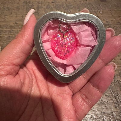 Pink Love Heart Necklace for Little Girls 5 & Up, Jewelry by Isewcute ...