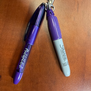 Mini Sharpie for Badge Reel, Nurse Mini Pen Keychain, Badge Reel Mini ...