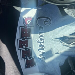 Cheer Glitter Stickers cheer Cursive Font Decal - Etsy